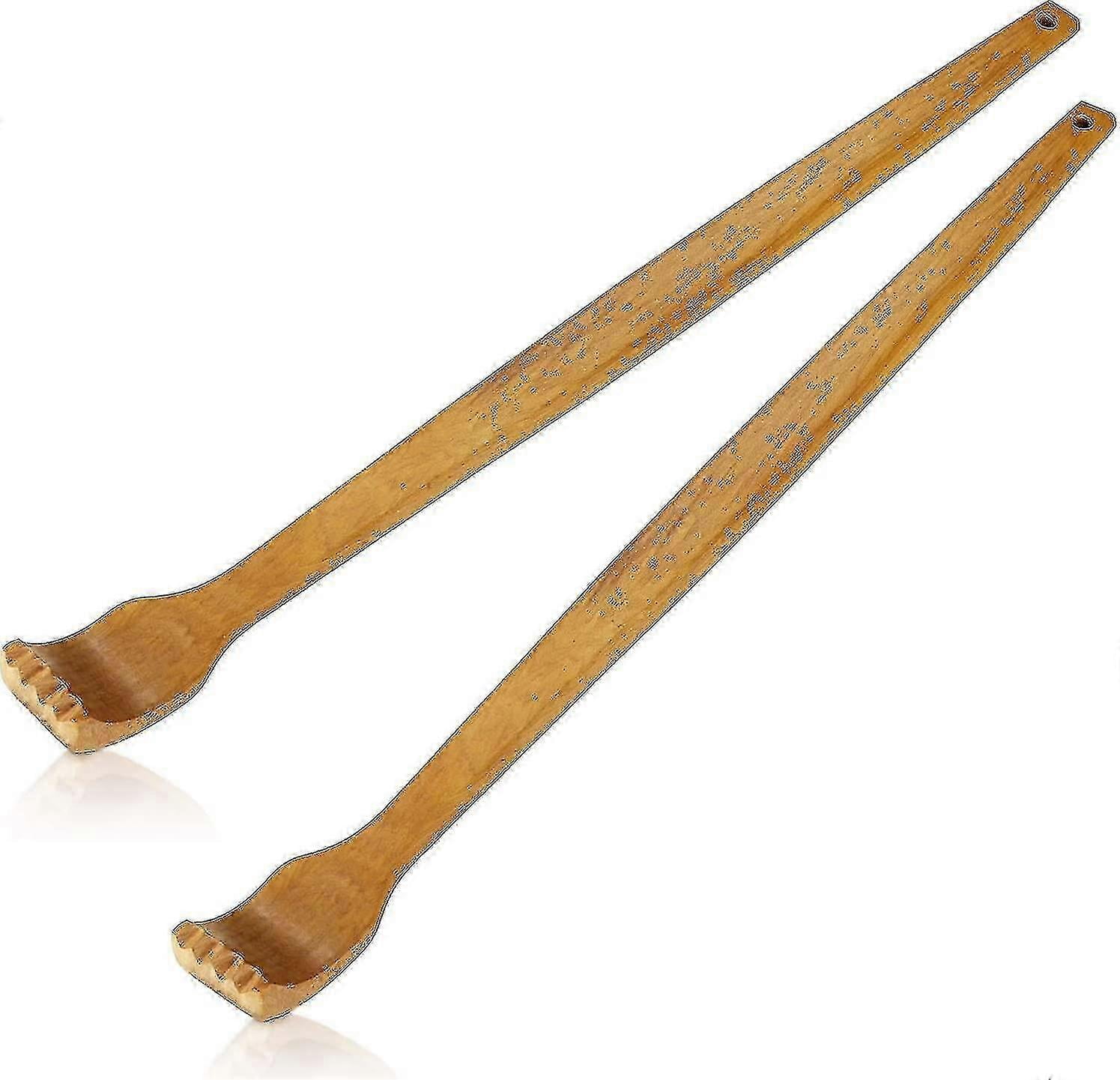 Wooden Back Scratcher Hand Held Manual Back Massager Long Back ...