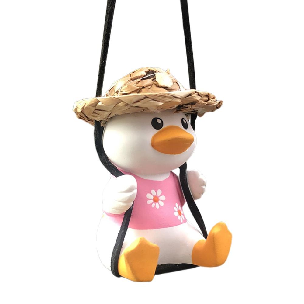 Greyghost Cute Swing Duck Car Pendant Home Decoration Swing Duck ...