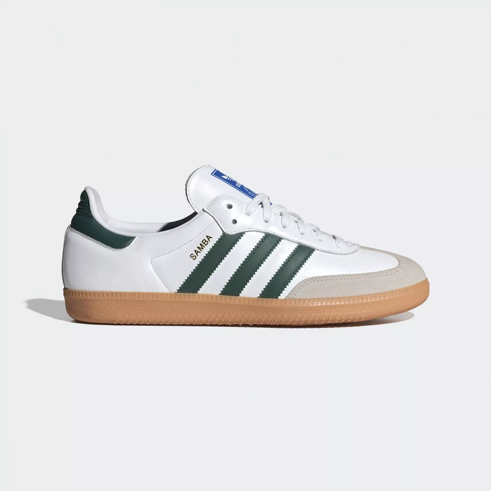 Adi - das Samba OG Shoes Original Sneakers Cloud White/Green IE3437 US ...