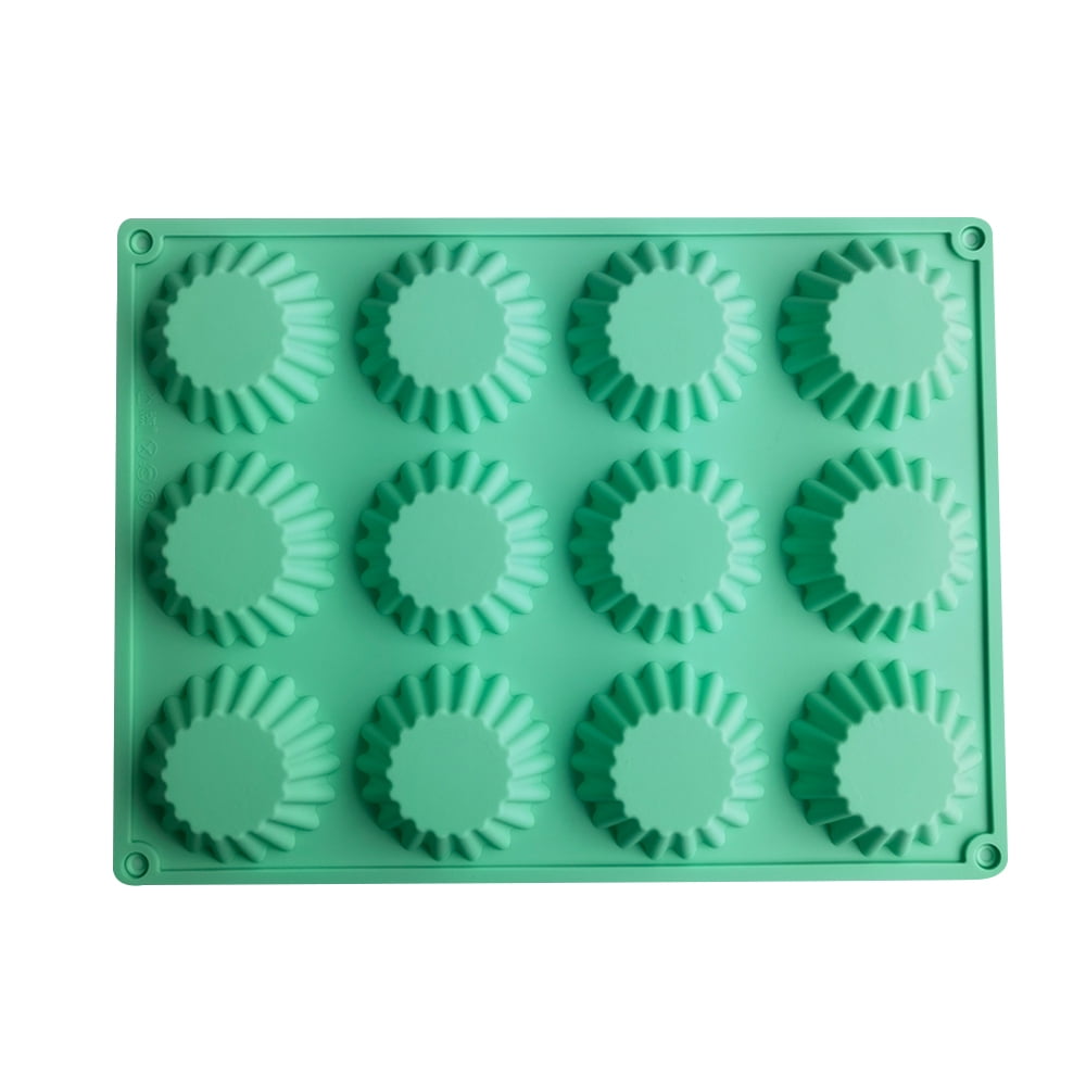 12 Cells Silicone Muffin Pan Soft Craft Baking Mold Casting Die For DIY 12-cells-silicone-muffin-pan-soft-craft-baking-mold-casting-die-for-diy