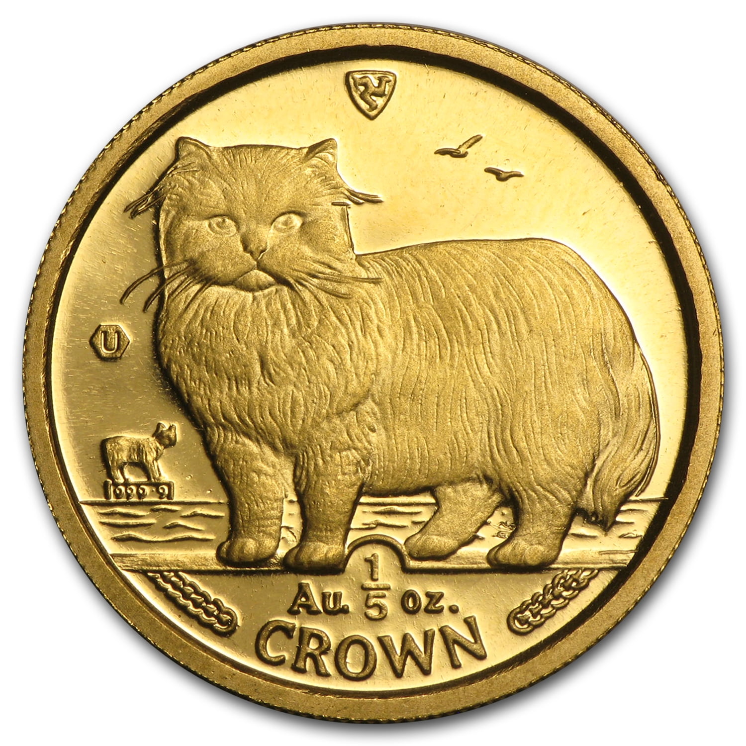 Isle of Man 1/5 oz Gold Cat BU/Proof (Random) - Walmart.com