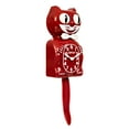 Kit-Cat Clock - Space Cherry Red, 15.5" Full Size Retro Style Wall ...