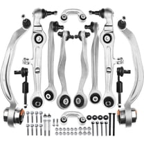 A-Premium Set of 12Pcs Upper Control Arm Lower Control Arm Outer Tie ...