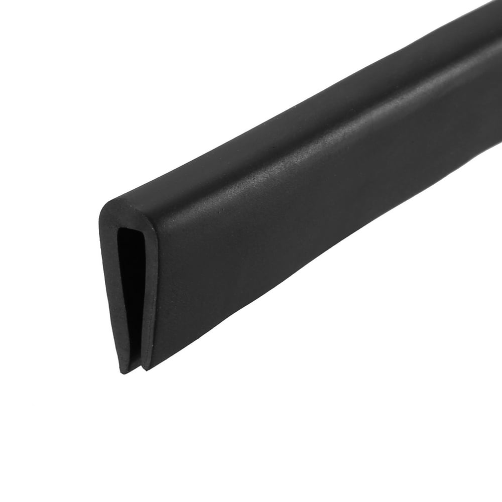 Edge Trim U Seal Black PVC Plastic U Channel Edge Protector Fit 3/64 ... Edge Trim U Seal Black PVC Plastic U Channel Edge Protector Fit 3/64 ...