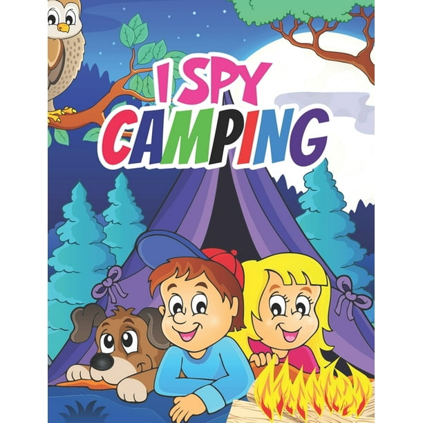 I Spy Camping! : Picture Guessing Activity Book for Toddler's ...