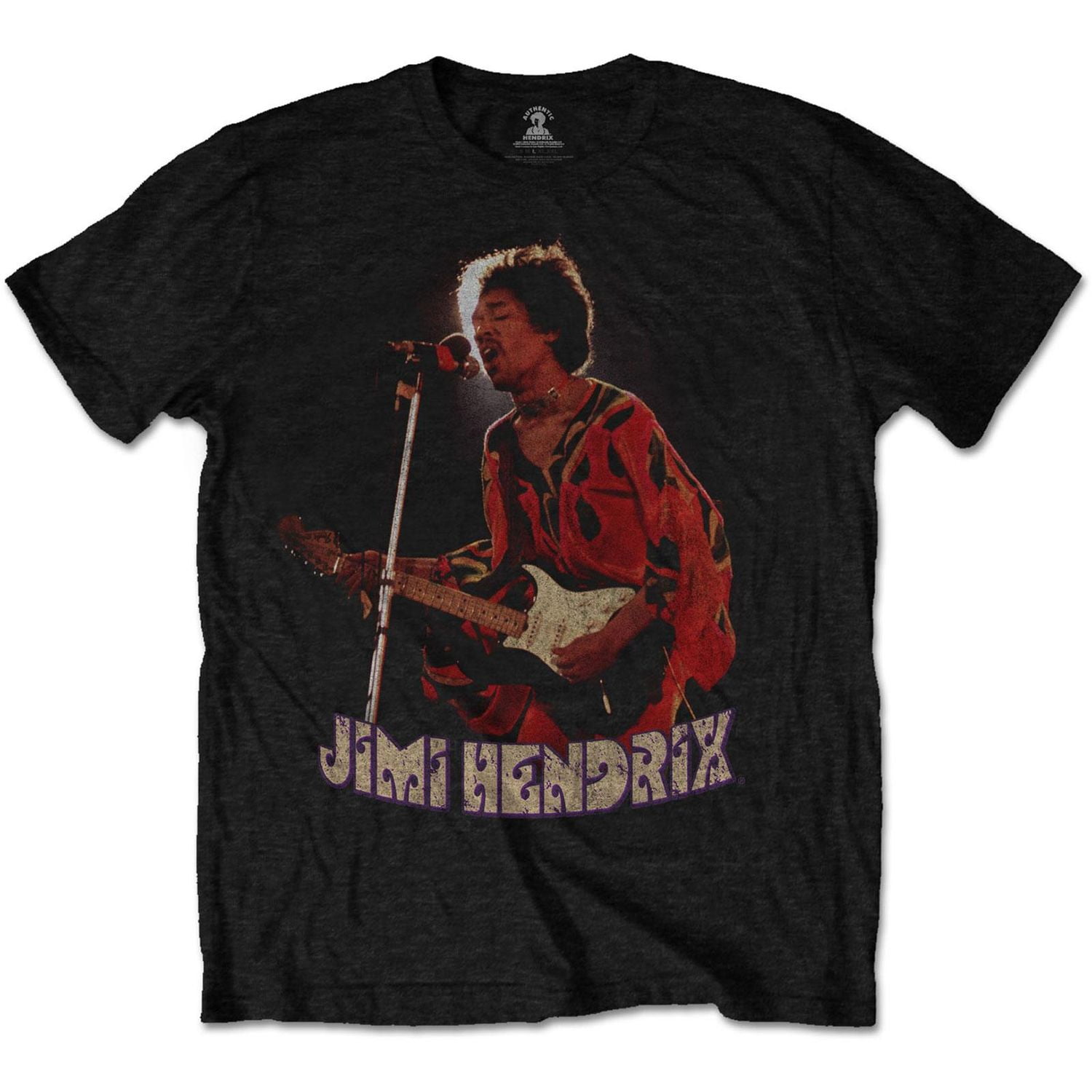 Click here for Jimi Hendrix Adult Orange Kaftan Cotton T-Shirt M prices