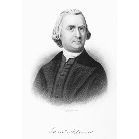 Samuel Adams (1722-1803). /Namerican Revolutionary Patriot. Steel ...