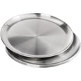 Stainless Steel Pizza Pan, Round Pizza Tray for Oven, Durable Crisper ...