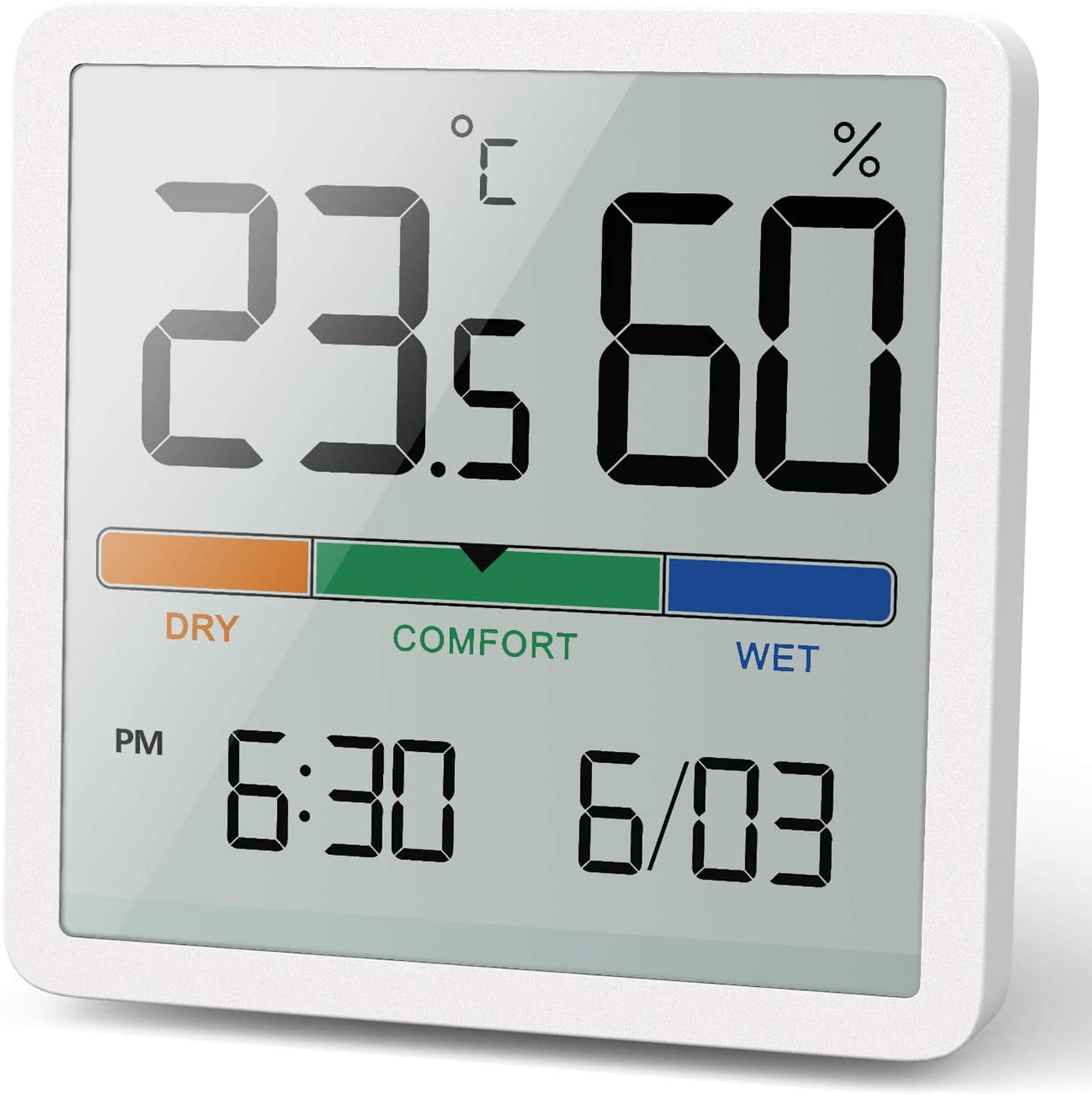 Hygrometer Indoor Thermometer Desktop Digital Thermometer With
