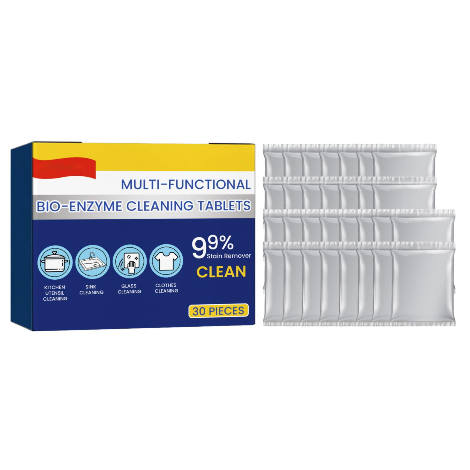 Wiueurtly Multifunctional Bio Enzyme Cleaning Tablets Foam Remover Bio ...