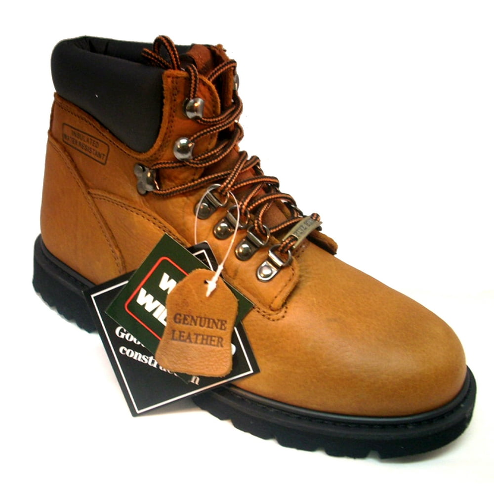 BP Clothing - Men's Hiker Boots Tumbled Leather 6" Sierra Waterproof ...