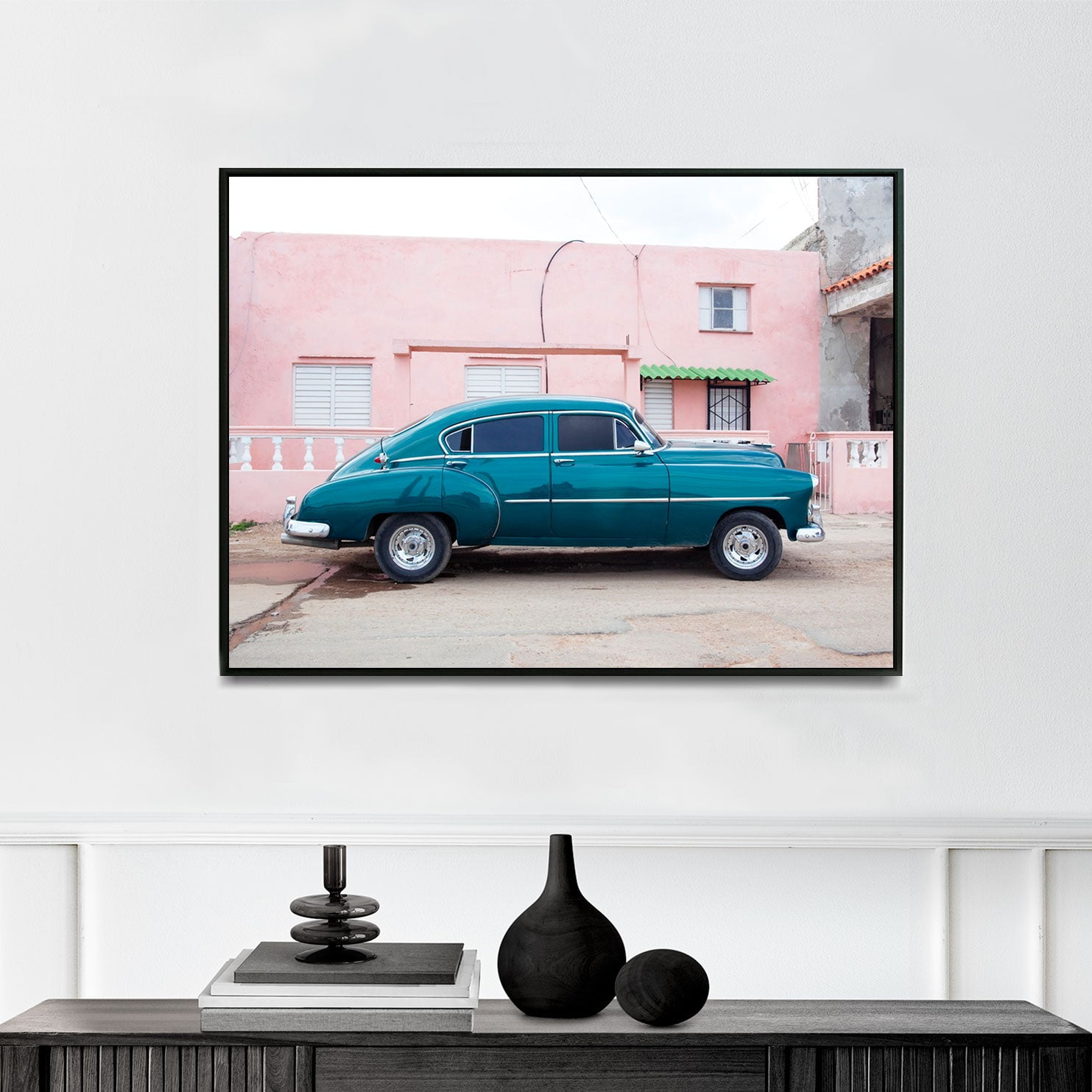 Vintage Car in Havana, Cuba | Carol M. Highsmith | Premium Fine Art ...