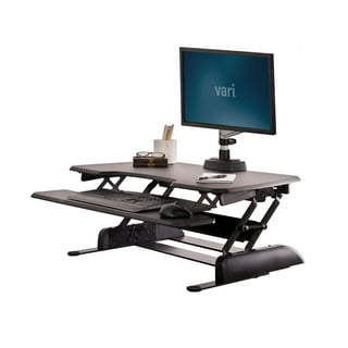 VariDesk Pro Plus 48 by Vari - Black Two-Tier Standing Desk Converter ...