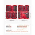 101-Piece Screwdriver Bit Set, magnetism Phillips Slotted Torx Hex ...