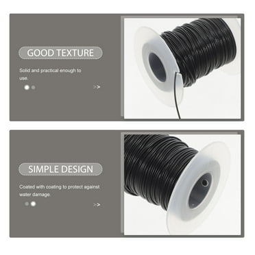 Strong Hardware Steel Cable: 1/8 in. x 30 ft. Vinyl-Coated Wire Rope ...