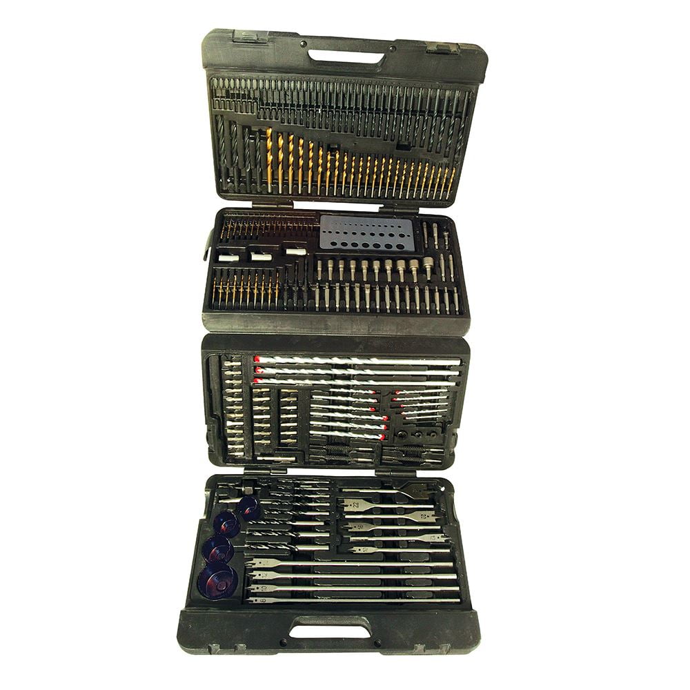 Silverline - Assorted Drill Bit Set 204pce - 204pce - Walmart.com