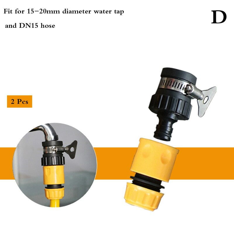 Multi-function DN15/DN20 water tap connector,Water gun accessories,Fast ...