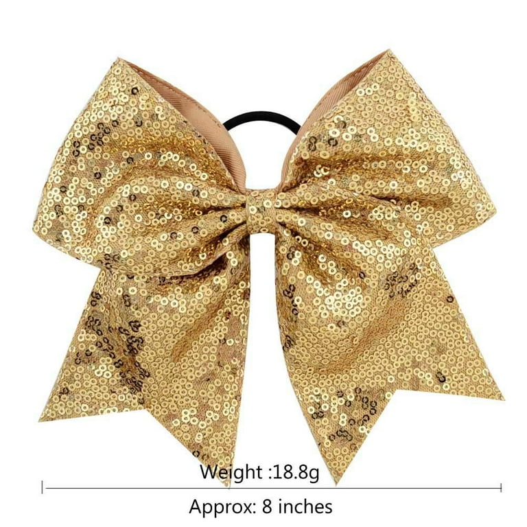 Gold Hair Bow