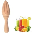 Lemon Juicer,Wooden Fruit Extractor Reamers,Portable Fruit Squeezer ...