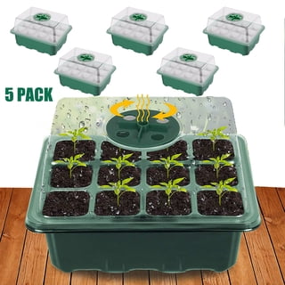 Jiffy TRAY Plastic Plant Tray, 11 x 22, Black - Walmart.com