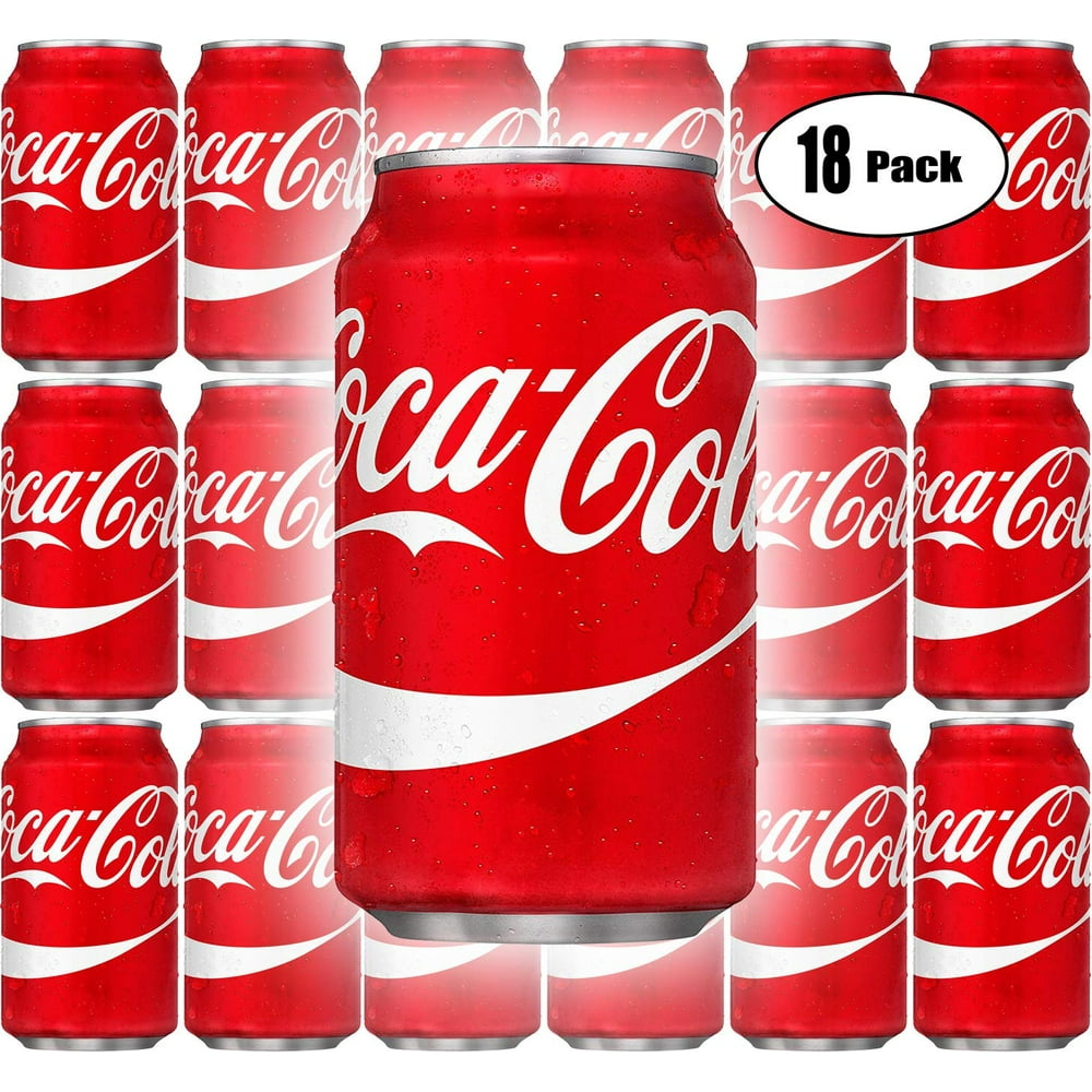 Coca-Cola, Coke Classic, Original, 12oz Cans (Pack of 18, Total of 216 ...