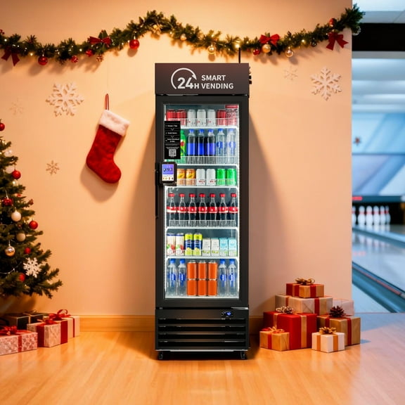 HAHA Smart AI Vending Machine Combo Vending for Snacks & Drinks 528 ...