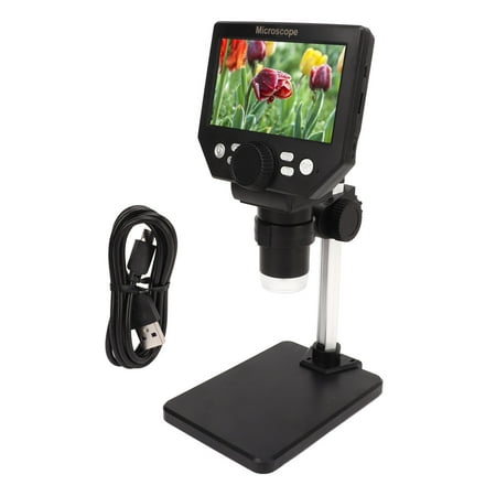 1000X Digital Microscope, 4.3 Inch LCD Color Display Digital Microscope ...