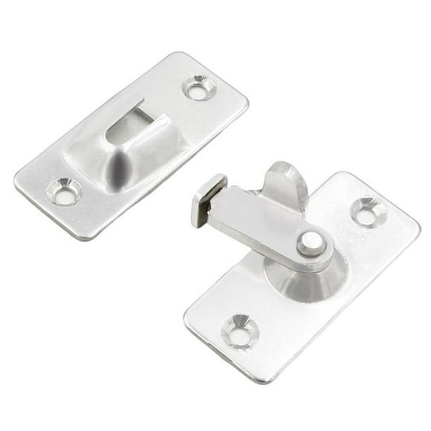 Cerradura Puerta Ángulo Recto 90 Grados Acero Inoxidable Granero (plata ...