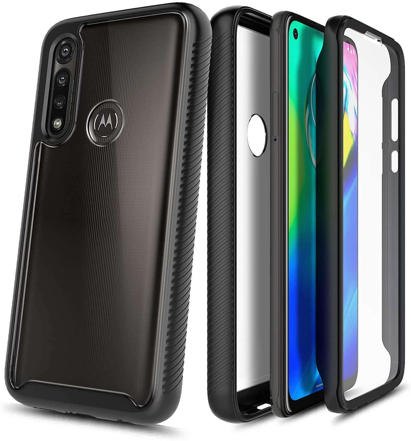For Motorola Moto G Power Case, with Built-in Screen Protector, Nagebee ...