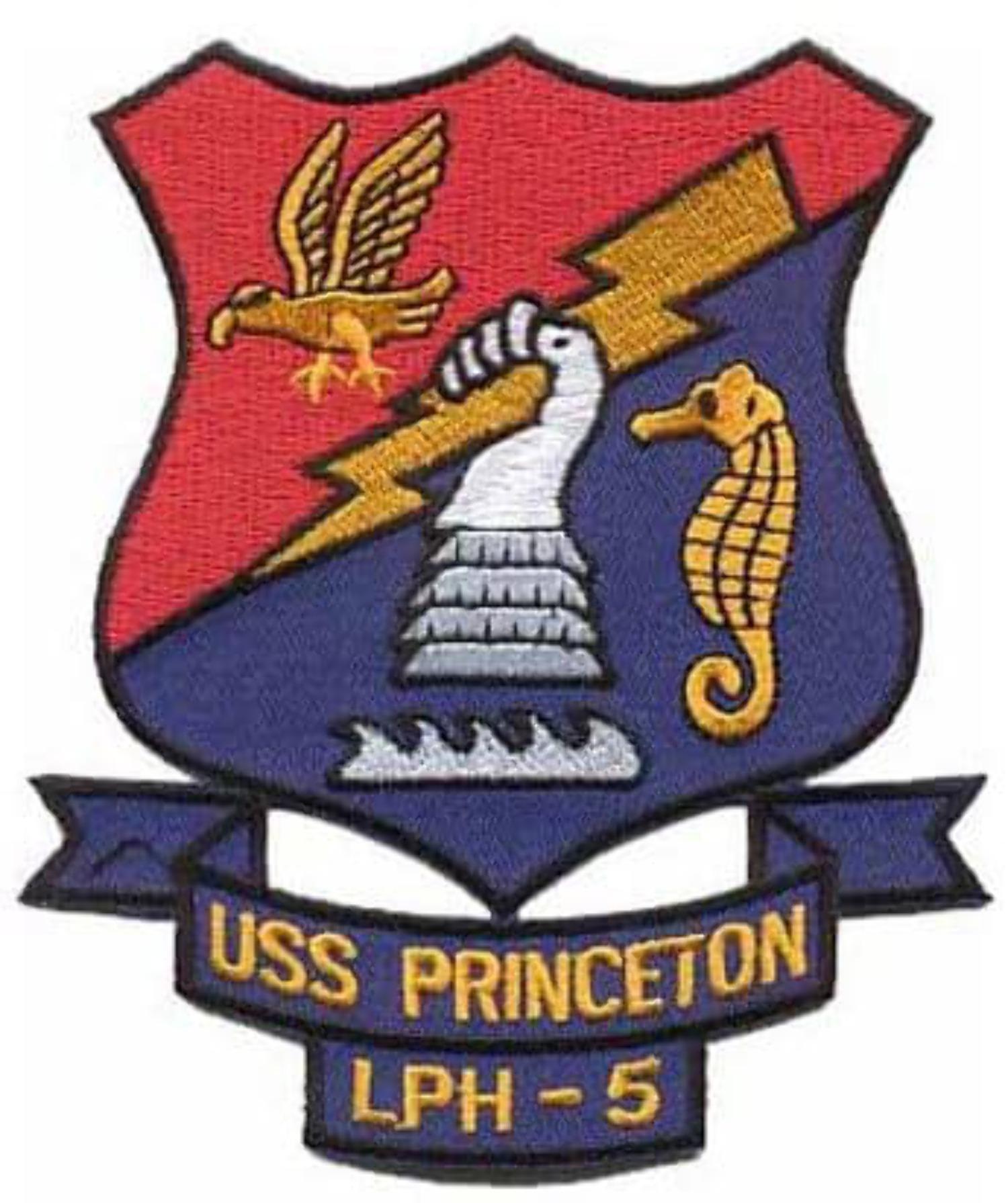 USS Princeton LPH-5 Patch – Sew On - Walmart.com