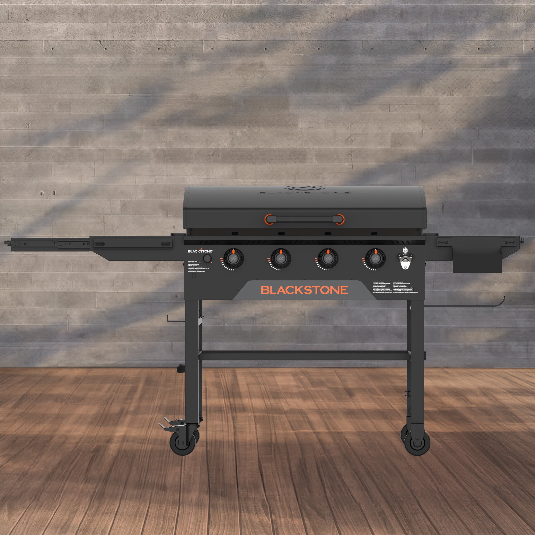 Blackstone Original 36” Omnivore Propane Griddle with Folding Side Shelves