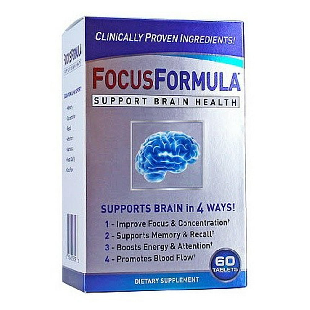 Windmill Health Products Focus Formula Brain Health Support Tablets, 60 ...
