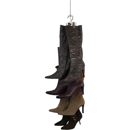 Boot Organizer: The Boot Rack - Fits in Most Closets- Hangs, Holds ...