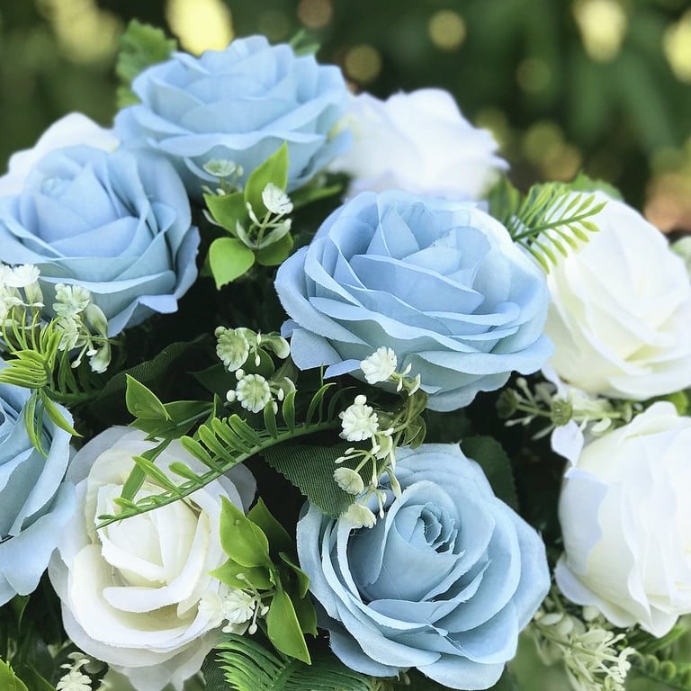 Light Blue Roses Bouquet