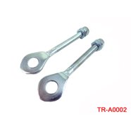 Chain Adjuster Block W/Swingarm Spools Slider For YAMAHA MT-07 FZ-07 14 ...