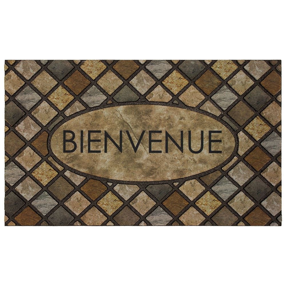 Click here for Mainstays Welcome Polyester Doormat 18X30 18x30 prices