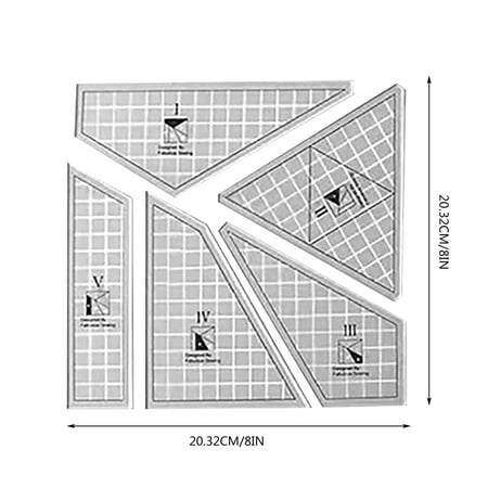 Ruler Template Quilt Ruler Patchwork Ruler Acrylic Template Ruler ...