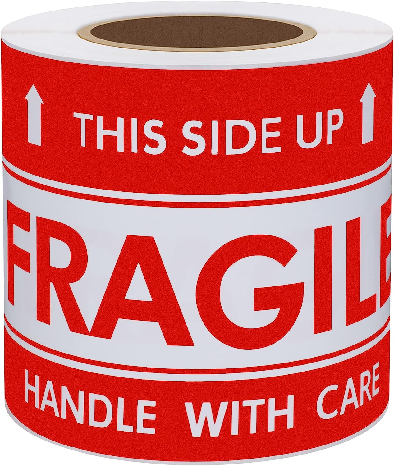 3x5 inch Handle with Care This Side Up Fragile Stickers Adhesive Label ...