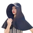 Full Coverage Neck Flap Sun Hat, UPF50+ Face & Neck Protection Hat ...