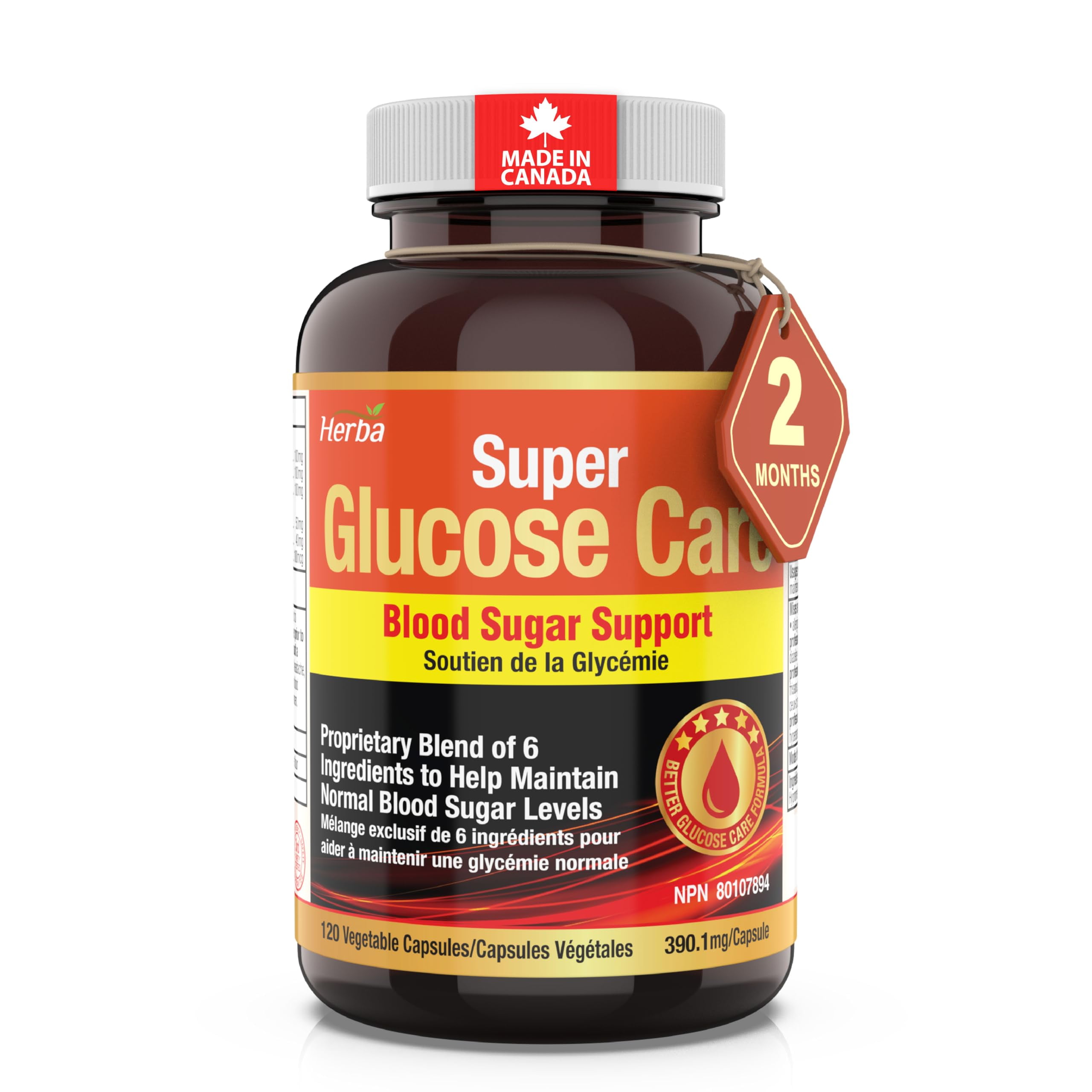 Herba Blood Sugar Control Supplement - 120 Capsules | Control Blood ...