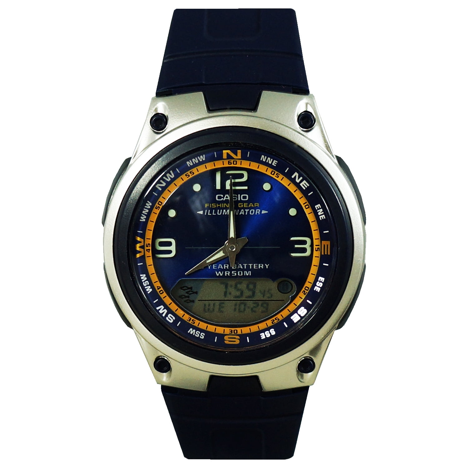 Casio Casio AW82 2AV Men s 50M Fishing Gear Analog Digital Outdoor Casio Casio AW82 2AV Men s 50M Fishing Gear Analog Digital Outdoor