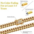 6-14mm Wide Stainless Steel Cuban Miami Chains Necklaces or Bracelet ...