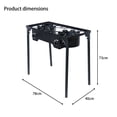 Versatile Temperature Adjustment Double Outdoor Cooker For Boiling ...