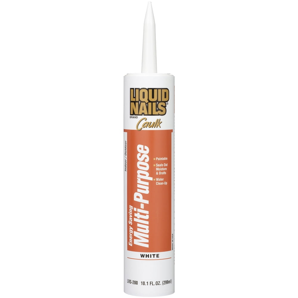Liquid Nails Energy Saving Multi-Purpose Latex Caulk, 10.1 fl. oz ...