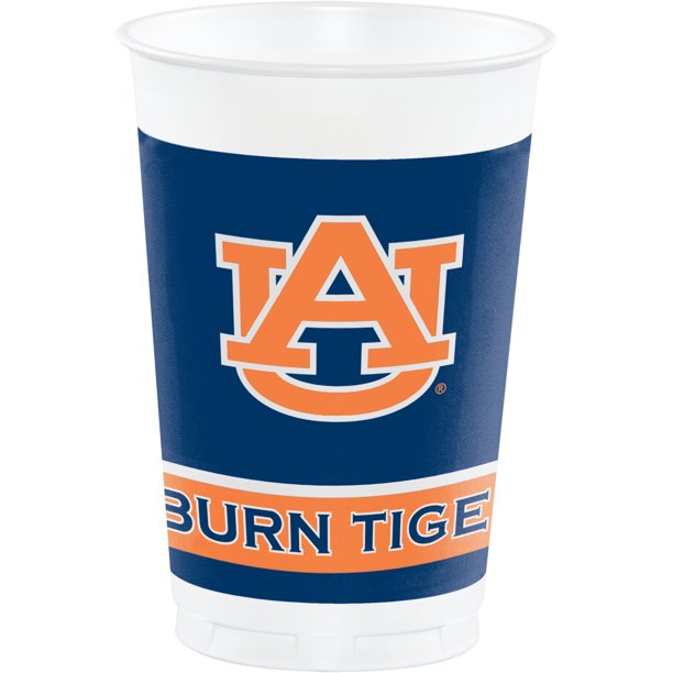 Auburn University 20 oz Plastic Cups 24 Count for 24 Guests - Walmart.com