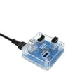 Drrntien Transparent USB HUB 4 Ports USB3.0 Adapter Splitter Support ...