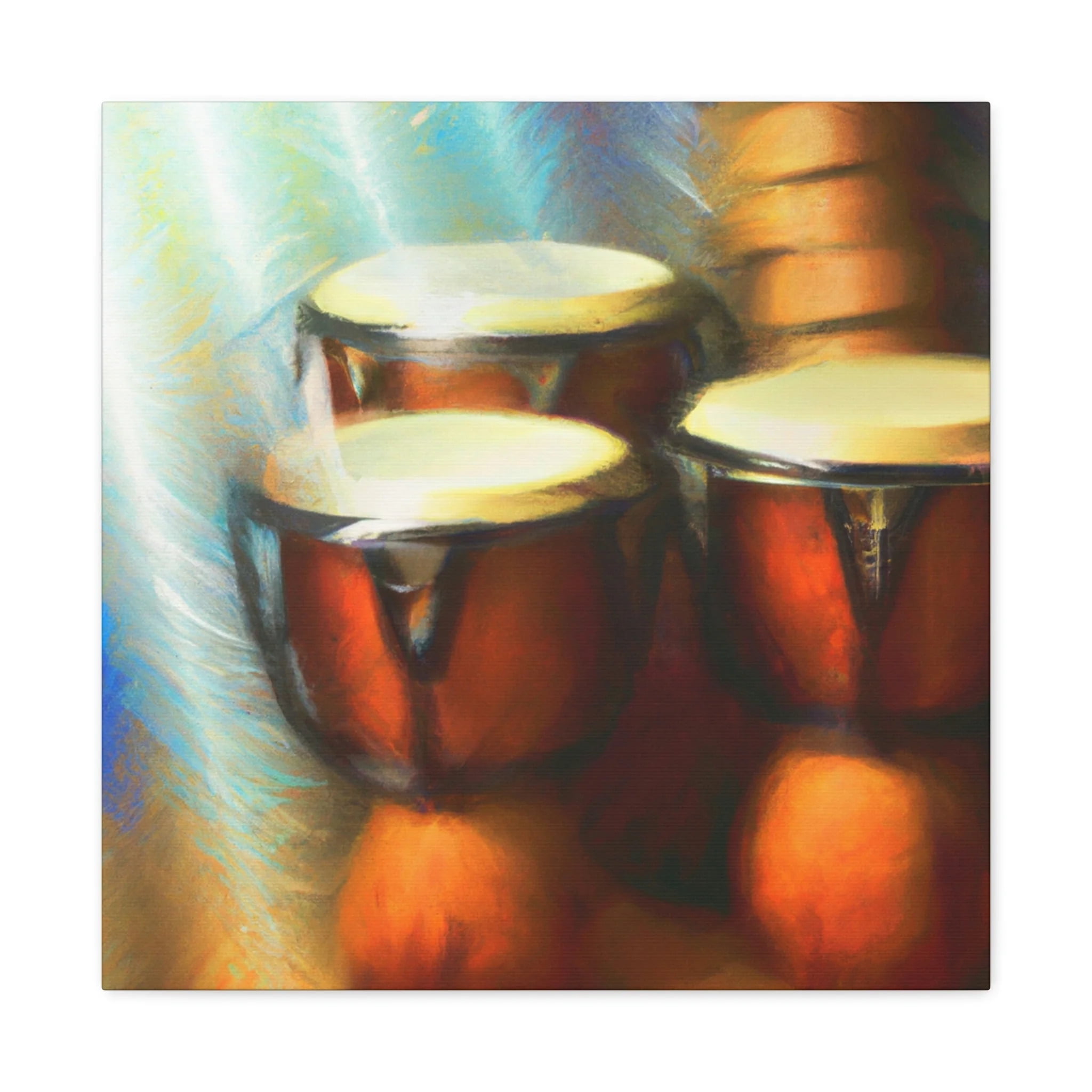 Bongo Players in Relief - Canvas - Walmart.com