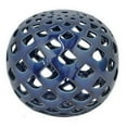Benzara 5.75" Blue Small Ceramic Orb - Walmart.com