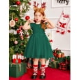 Arshiner Toddler Lace Tutu Dresses Ruffle Sleeve 3 Layers Tulle Flower ...