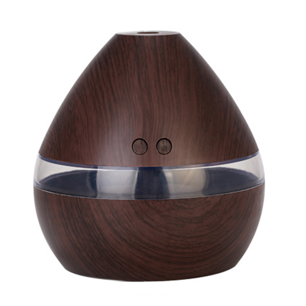 Portable USB Humidifier Aroma Wood Grain Mist Sonic mist diffuser ...